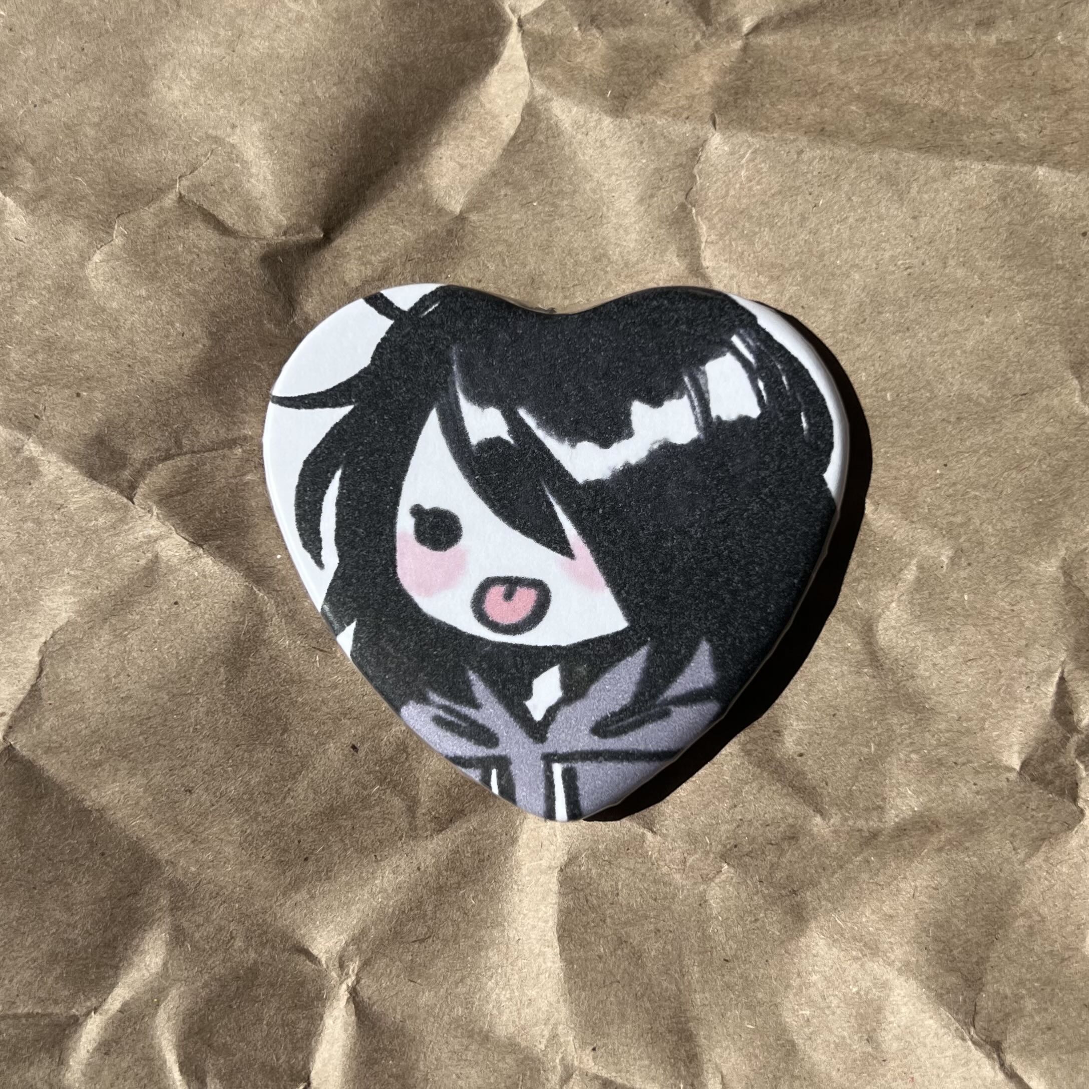 blep - heart button – megrocks shop